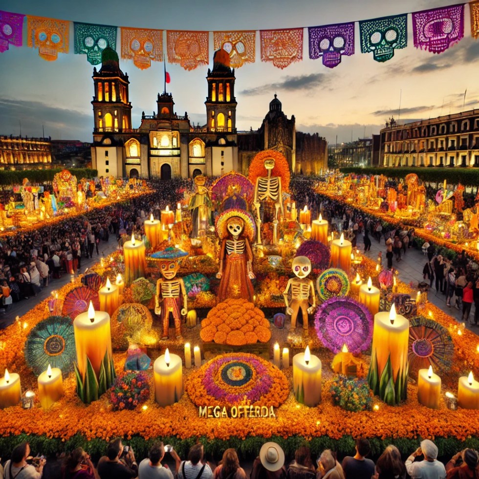 ¡Plan Gratis! Mega Ofrenda Monumental en el Zócalo